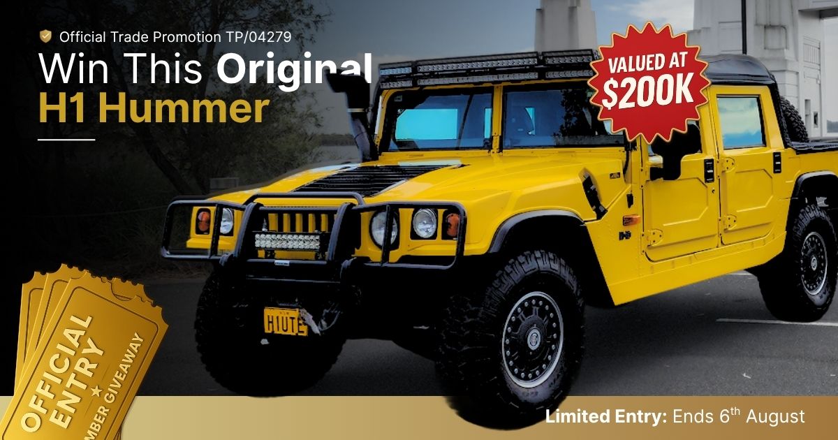Win an Original H1 Hummer OR $100k Cash!